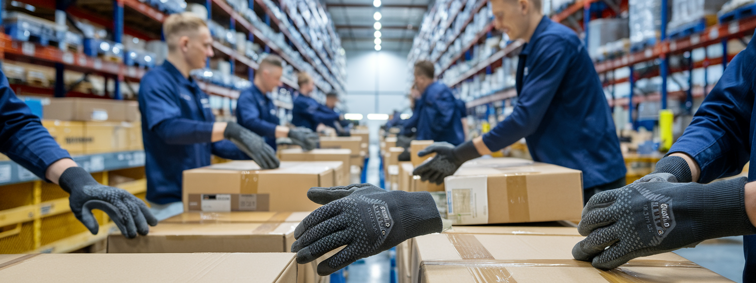 Antirutsch-Arbeitshandschuhe: Sicherheit im Griff